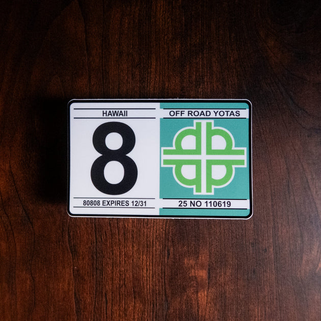 Safety Check Sticker v1 – Hawaii Off Road Yotas