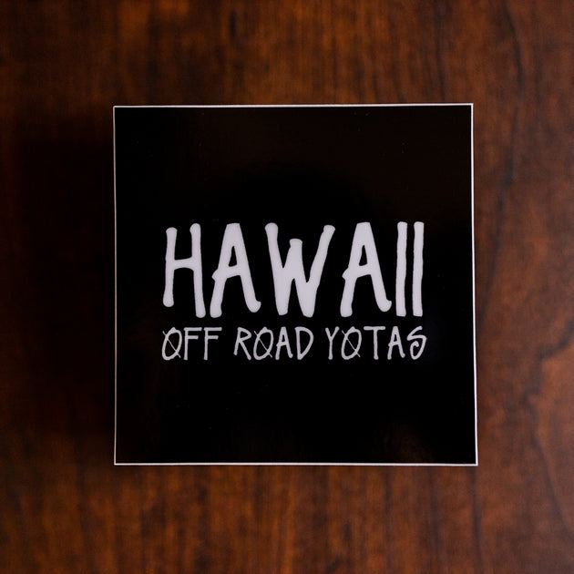 HI Collection v4 Sticker – Hawaii Off Road Yotas