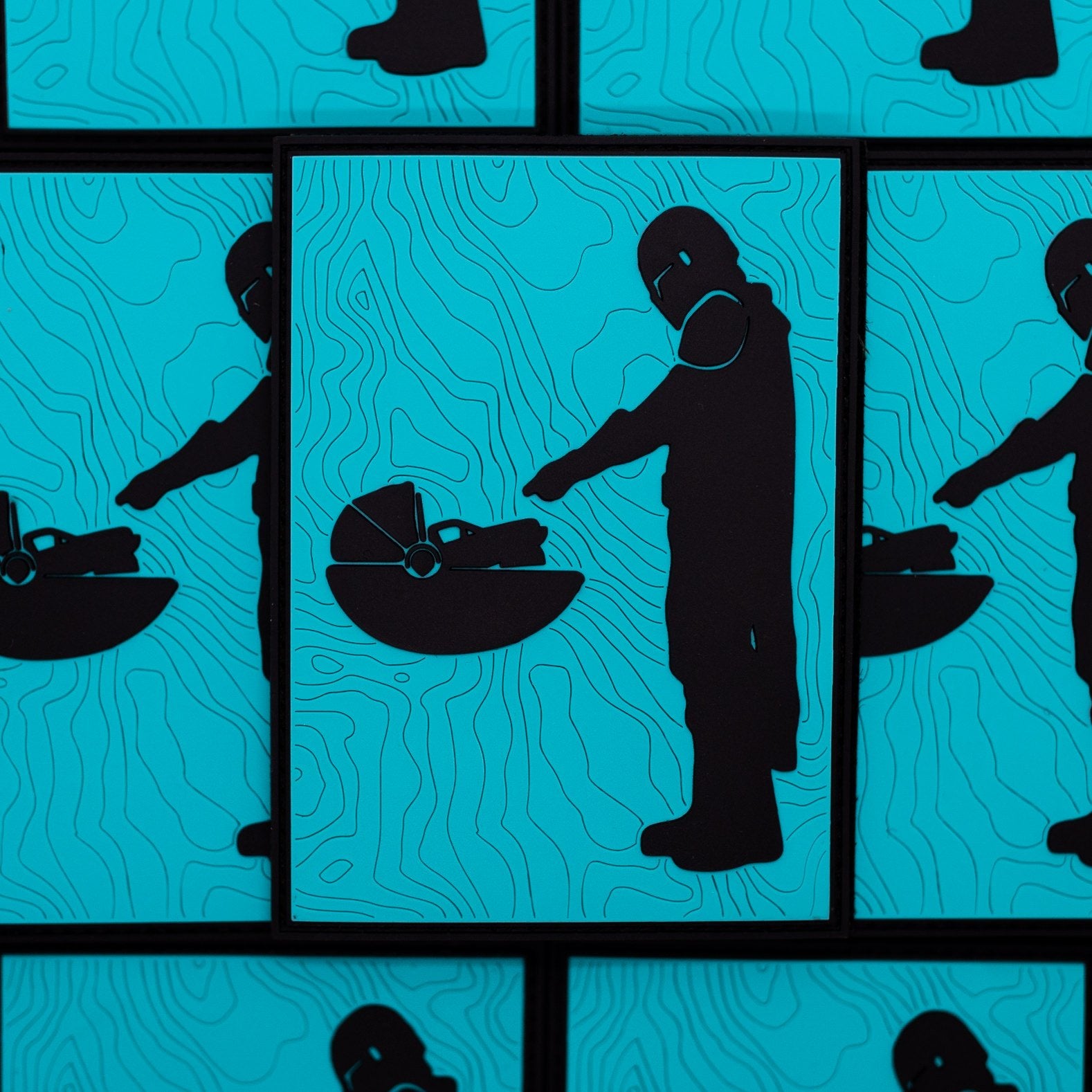 Mandalorian x Baby Yota Contour Map Patch – Hawaii Off Road Yotas