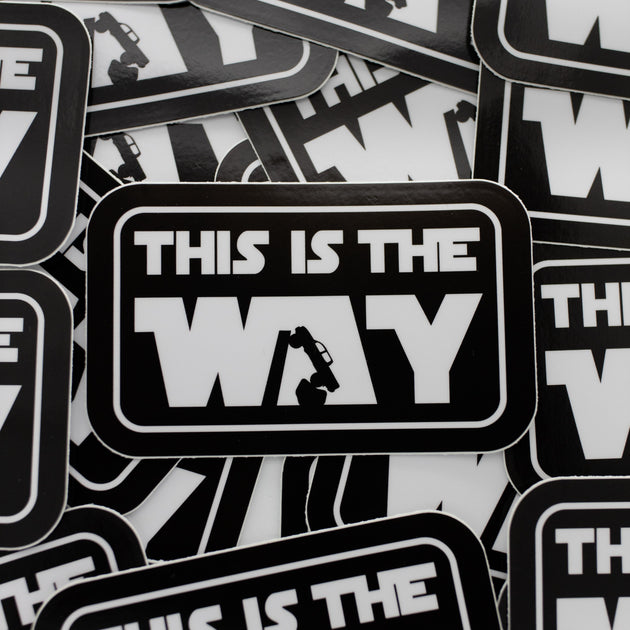 This Is The Way Off Road Mandalorian Sticker – Hawaii Off Road Yotas