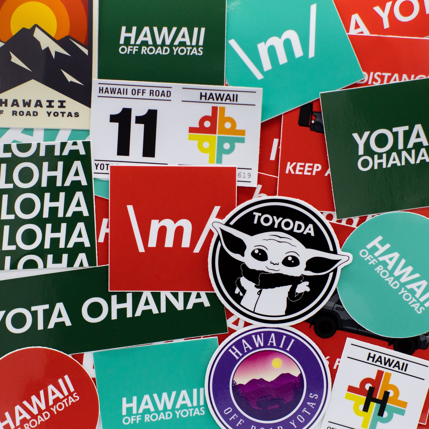Sticker Bomb (50) – Hawaii Off Road Yotas