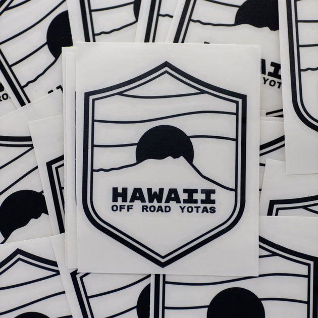 Hawaii Off Road Yotas Vinyl Decal