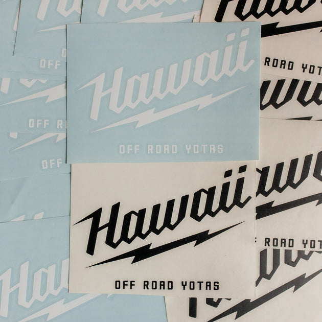 HI Collection v2 Vinyl Decal – Hawaii Off Road Yotas