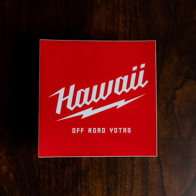HI Collection v2 Sticker – Hawaii Off Road Yotas